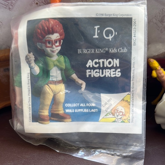 burger king | Other | Burger King Kids Club Action Figure | Poshmark
